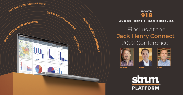 Love to meet you at the Jack Henry Connect 2022 conference Aug. 29th – Sept. 1!